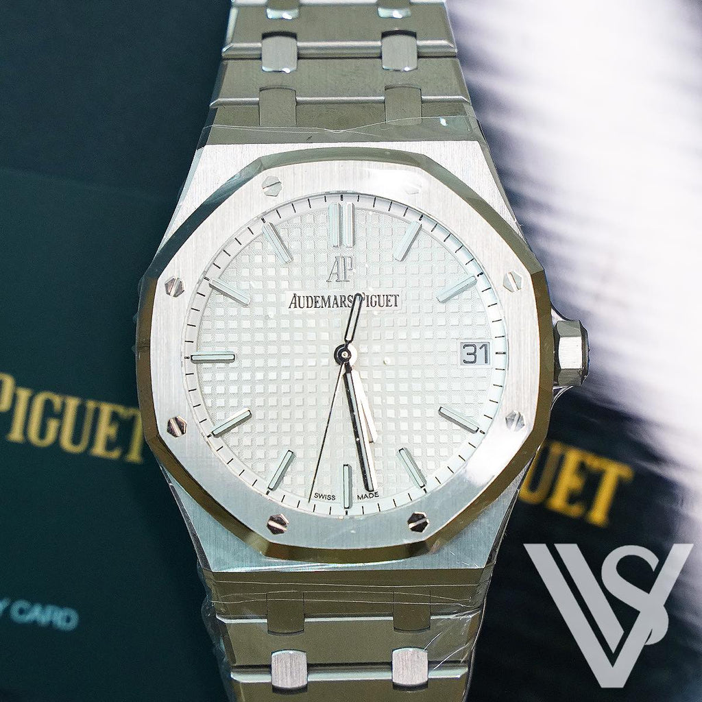 AP - Royal Oak - 41mm Chronograph Silver Dial Stainless Steel – VVS1S